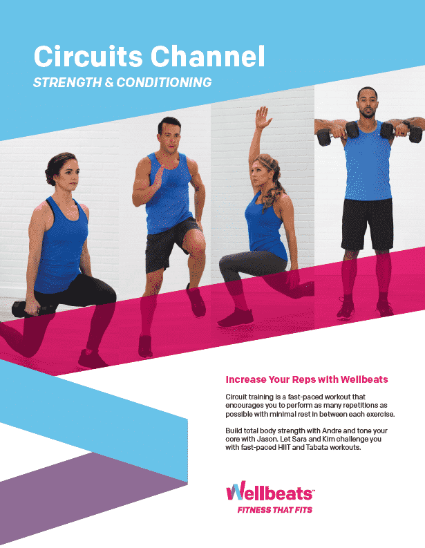 Wellbeats classes on the Wexer platform - Wexer